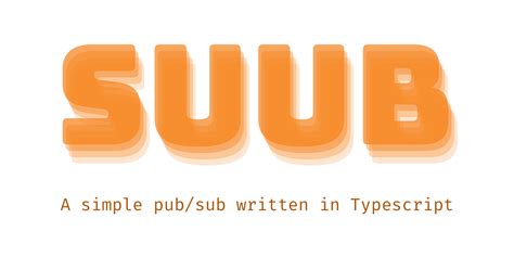 Github Dldc Packagespubsub 📫 A Simple Pubsub Written In Typescript