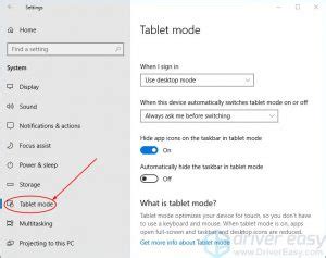 Windows Tablet Mode Everything You Need To Know Driver Easy