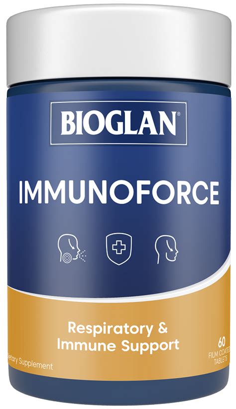 Bioglan Immunoforce Tablets 60 Bioglan Shop By Brand Pharmacy