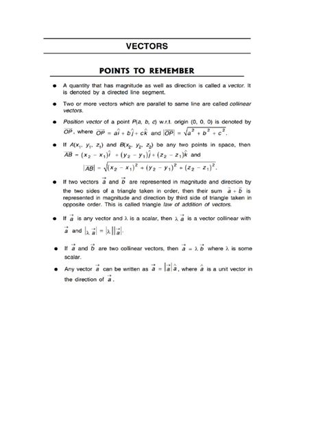 Vector Assignment Class 12 Pdf