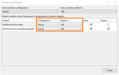 使用 Visual Studio 从源代码打包桌面应用 Msix Microsoft Learn