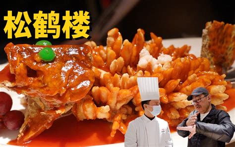 两百五十年老店松鹤楼的松鼠鳜鱼怎么样 真探高文麒 真探高文麒 哔哩哔哩视频