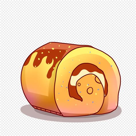 ม้วนขนมปังการ์ตูน Png สำหรับการดาวน์โหลดฟรี Lovepik
