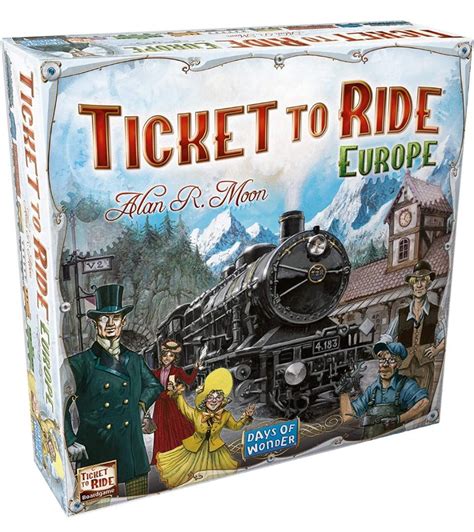 Ticket To Ride Europe 鐵道任務 歐洲版 桌遊 Board Game 興趣及遊戲 玩具 And 遊戲類 Carousell