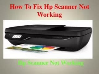 PPT Steps To Fix Hp Laptop Fingerprint Scanner Not Working PowerPoint Presentation ID 8369579