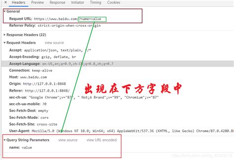 Js前端 发送post请求中 中 Query String Paramter、form Data和request Playload的