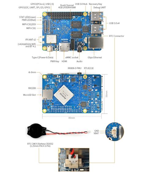 Rk3399 Based Raspberry Pi Clone Starts At 75 Circuit Cellar