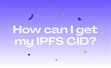 pinata blog how can i get my ipfs cid