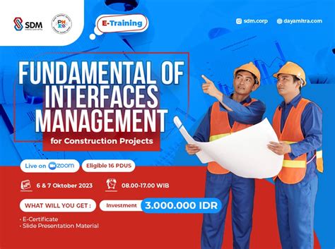 fundamental of interfaces management for construction projects batch