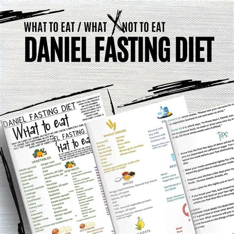 Daniel 21 Day Fasting Diet Food List And Diet Guide Patient Education