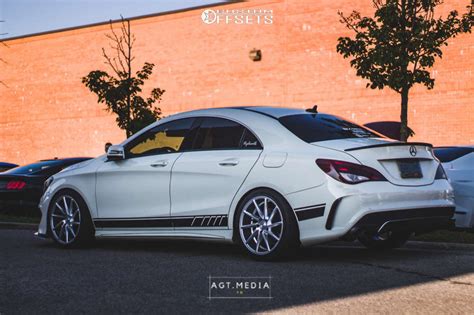 2014 Mercedes Benz Cla250 With 18x85 40 Vossen Cvt And 22540r18