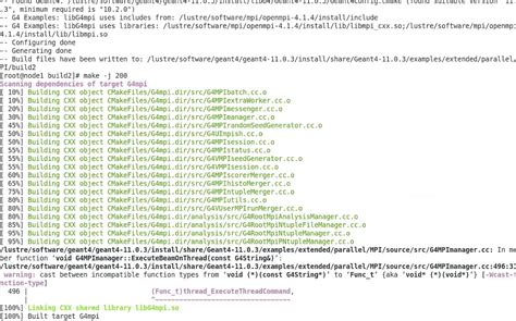 Error While Instal G4mpi Library Getting Started Geant4 Forum