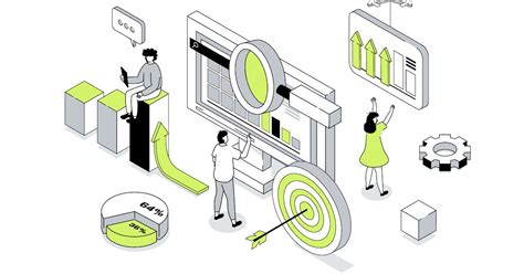 Data Analysis Isometric Concept Illustrations Ft 3d And Isometry Envato Elements