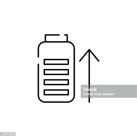 배터리 충전 아이콘 모바일 개념과 웹 응용 프로그램 그림에 대 한 건설의 요소입니다 웹 사이트 디자인 및 개발 앱 개발을 위한