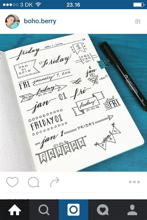 How To Write The Date Ideas Planner Writing Hand Lettering Tutorial Writing Styles