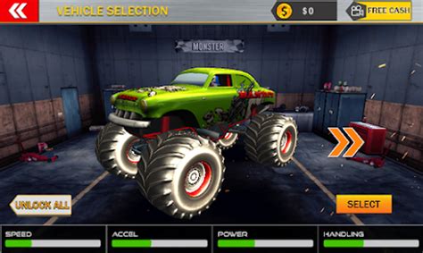 Monster Mega Truck Jump 3d Rac Para Android Descargar