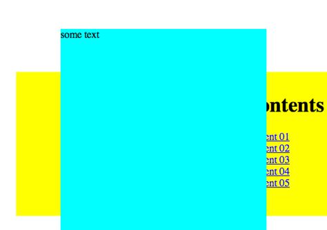 Html Fixed Position Div Relative To Centered Content Div Stack