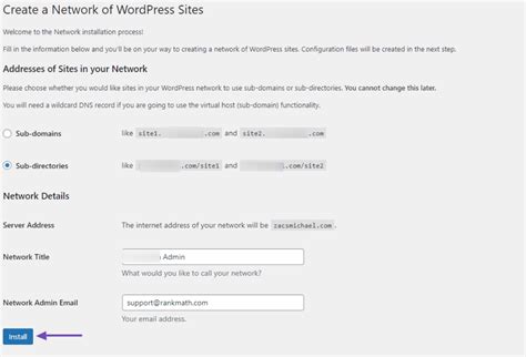 How To Setup Wordpress Multisite Network Rank Math