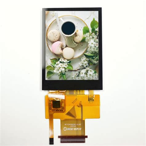 2 8 Sunlight Readable IPS 240x320 900 Nits With Capacitive Touch Panel RGB MCU SPI Interface