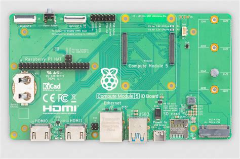 Raspberry Pi представила одноплатный компьютер Compute Module 5 без портов ввода вывода по цене