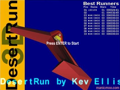 3d Desertrun Old Games Download