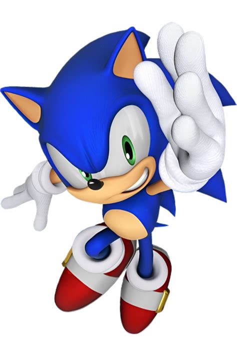 Sonic Pose By Gabrielmarioandsonic On Deviantart