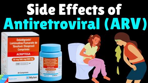 Common Side Effects Of Antiretroviral Arv Drugs For Hiv Adverse