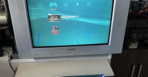 Connected My Ps3 On A Crt Using Component Cables And It Looks Better