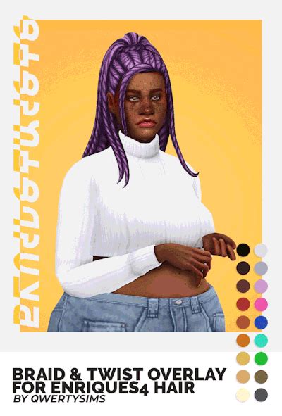 Braid And Twist Overlay For Enriques4 Hair I Made A Tumbex