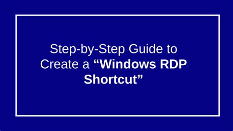 Creating A Windows Rdp Shortcut Quick Guide Paylesshost Web Hosting Reviews Creating A Windows Rdp Shortcut Quick Guide Paylesshost Web Hosting Reviews