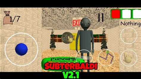 SubterBaldi V Android Update Baldi S Basics Mod YouTube