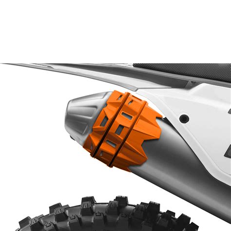 Exhaust Tail Pipe Guard Orange For Ktm Sx Sxf Sxs Xc Xcf Xcf W Exc Exc