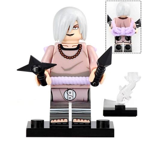 Naruto Series Sakon And Ukon Minifigures Weapons And Accessories