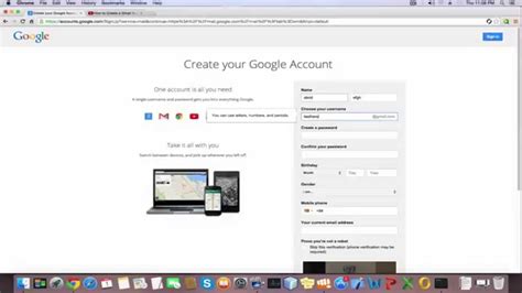 How To Create A Gmail Account How To Make A Gmail Youtube