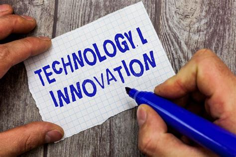 Handwriting Text Writing Technologyandinnovation Concept Meaning