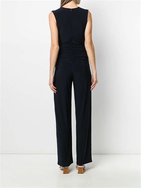 Norma Kamali V Neck Jumpsuit Norma Kamali