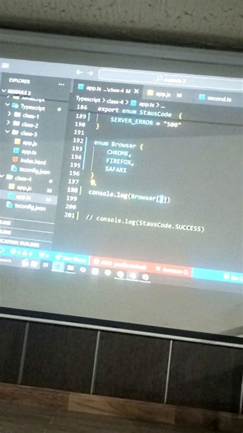Typescript Coding Enums Learningjourney Muhammad Hamza Ghori