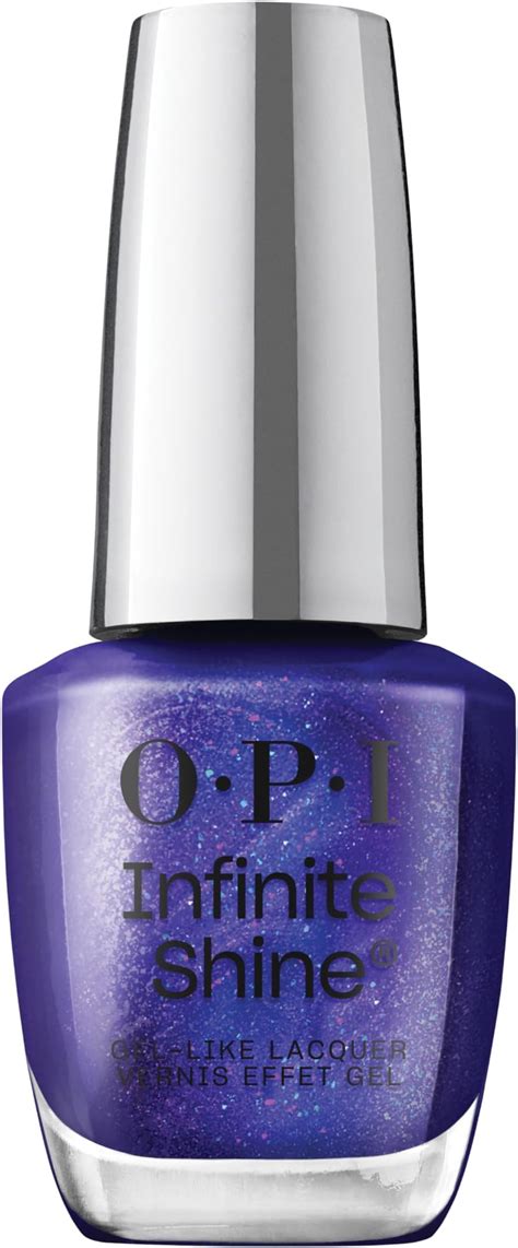 Opi Infinite Shine Long Wear Dark Shimmer Finish Sheer Purple Nail Polish Up To 11