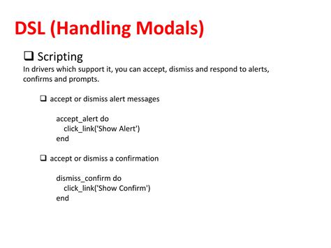 Capybara And Cucumber With Dsl Using Ruby Ppt Capybara And Cucumber With Dsl Using Ruby Ppt