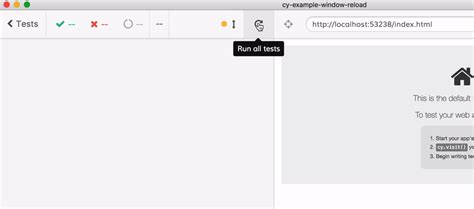 Detect Page Reload From Cypress Test Better World By Better Software