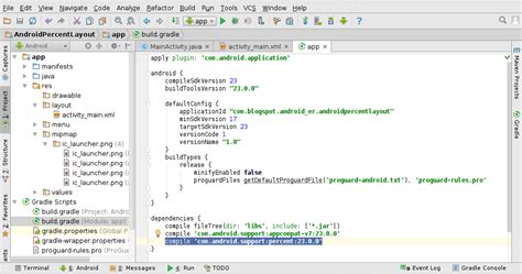 Android Er Try Percentrelativelayout And Percentframelayout Of Percent Support Library