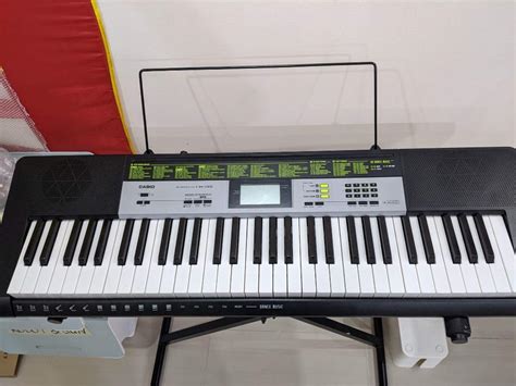 Casio Lk 135 Keyboard With Stand And Power Adaptor Hobbies And Toys Music And Media Musical