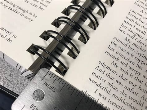How Much Margin Does A Wire O Or Plastic Spiral Binding Take Up