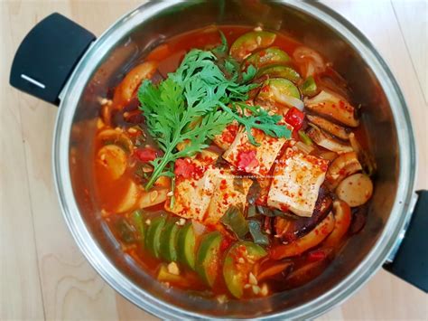 두부전골 두부찌개