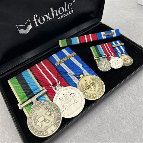 Osm Greater Middle East Nato Trio Foxhole Medals