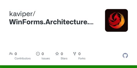 Github Kaviperwinformsarchitecturedemo