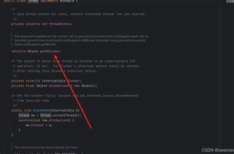 Locksupport底层源码分析（二）thread Parkblocker 有什么作用为什么locksupport需要设置线程的这个字段 Csdn博客