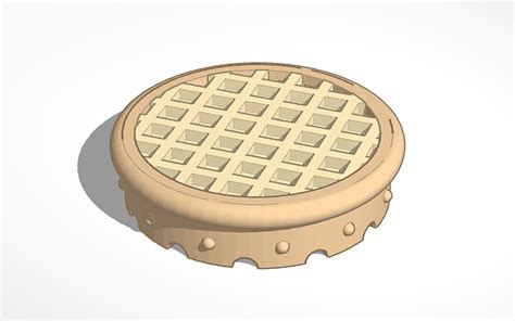 3d Design Pipe 20 End Fine Grid Closed Tinkercad