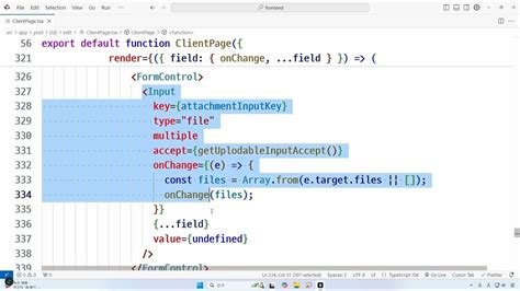 25 02 20 P 14061 66강 프 글 수정시 파일 업로드 후 파일 Input 이 초기화 되도록 Youtube
