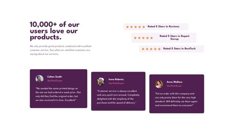 Frontend Mentor Responsive Social Proof Section Using Flexbox And Grid Coding Challenge Solution
